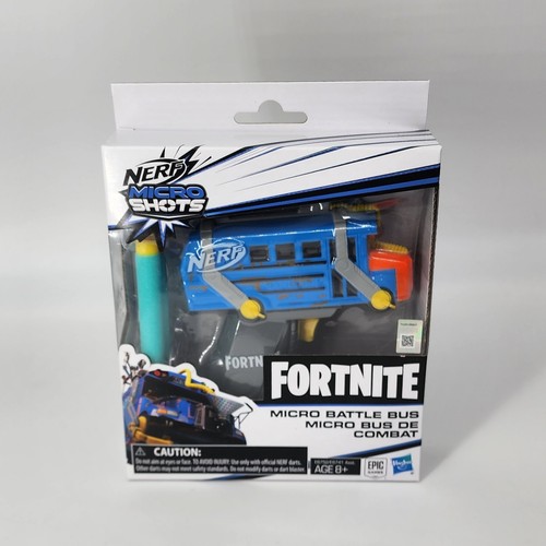 NERF Fortnite 06 Micro Shots Micro Battle Bus Dart Toy Gun Blaster NEW ...