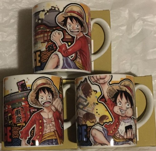 3-Piece Jump Shop One Piece Tokyo Osaka Fukuoka Mug | eBay