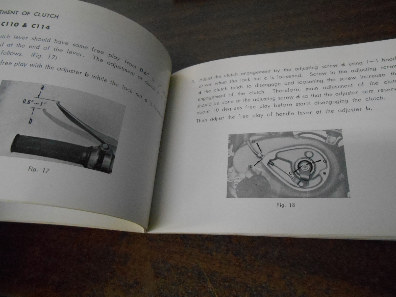 Honda Factory Owners Owners Manual Sport 50 C110 C114 C115 1966 ...