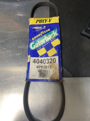 Goodyear Nascar Gatorback Belt 4040320 | eBay