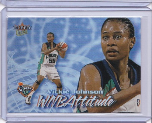 2000 Ultra WNBA WNBAttitude #10 VICKIE JOHNSON NEW YORK LIBERTY | eBay