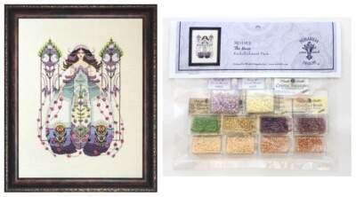 Mirabilia THE MUSE+EMBELLISHMENT PACK-Counted Cross Stitch Pattern ...