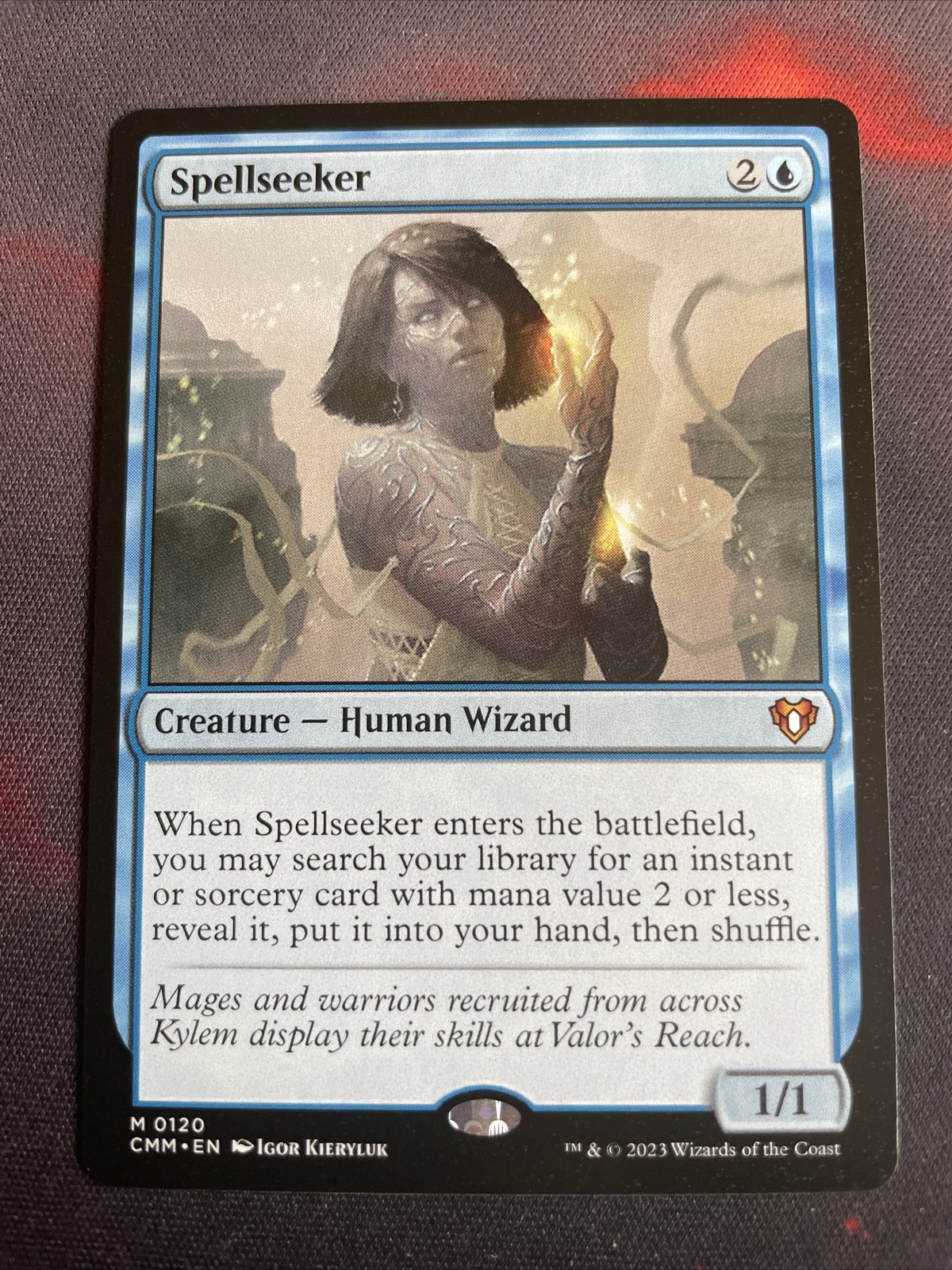 MTG Spellseeker Commander Masters 0120 Regular Mythic for sale online ...