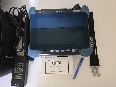 EXFO FTB-1 PRO OTDR IOLM IADV w/ 1625 Live Port w/ NetBlazer FTB-730Gv2 ...