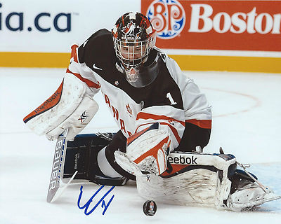Eric Comrie Signed 8×10 Photo Team Canada World Juniors Autographed COA ...