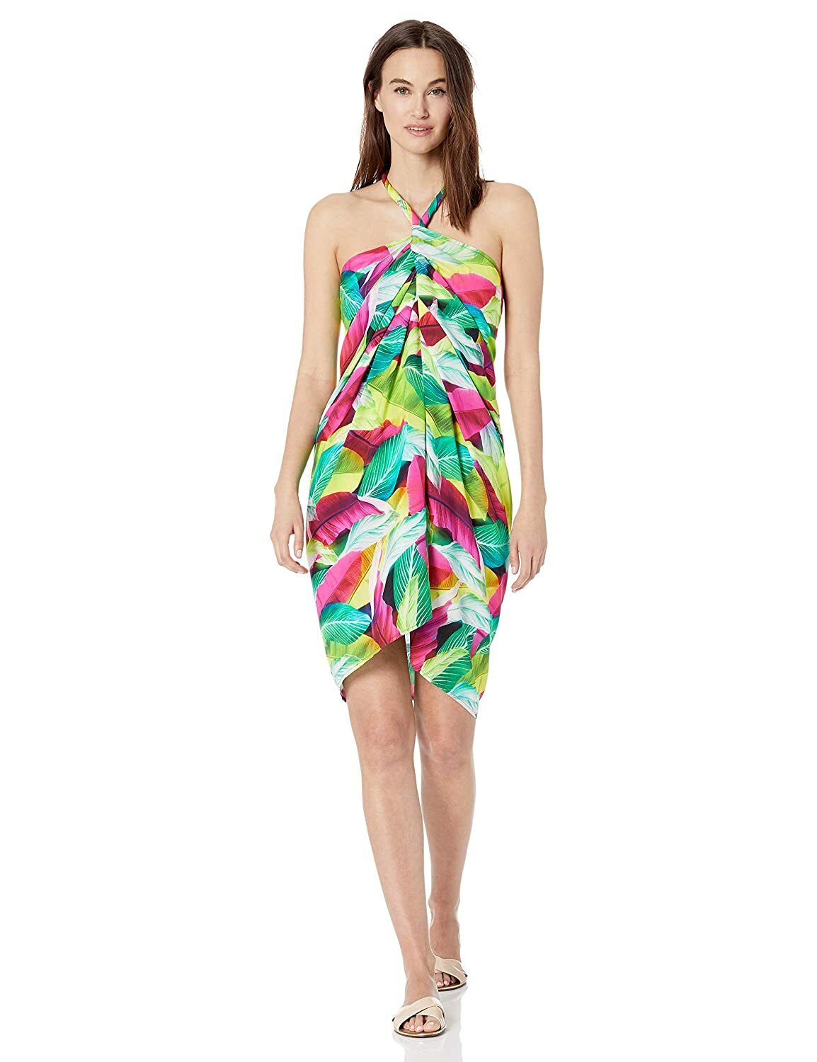 NEW La Blanca Tropic of the Day Pareo Swimsuit Cover up One Size | eBay