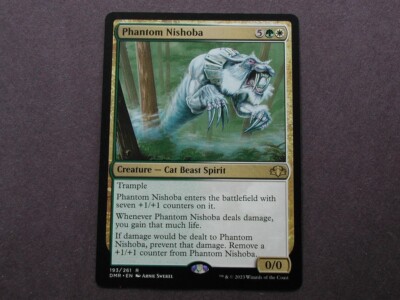 2023 MTG Rare Creature "Phantom Nishoba" NM+ Magic Card #193 DMR ...