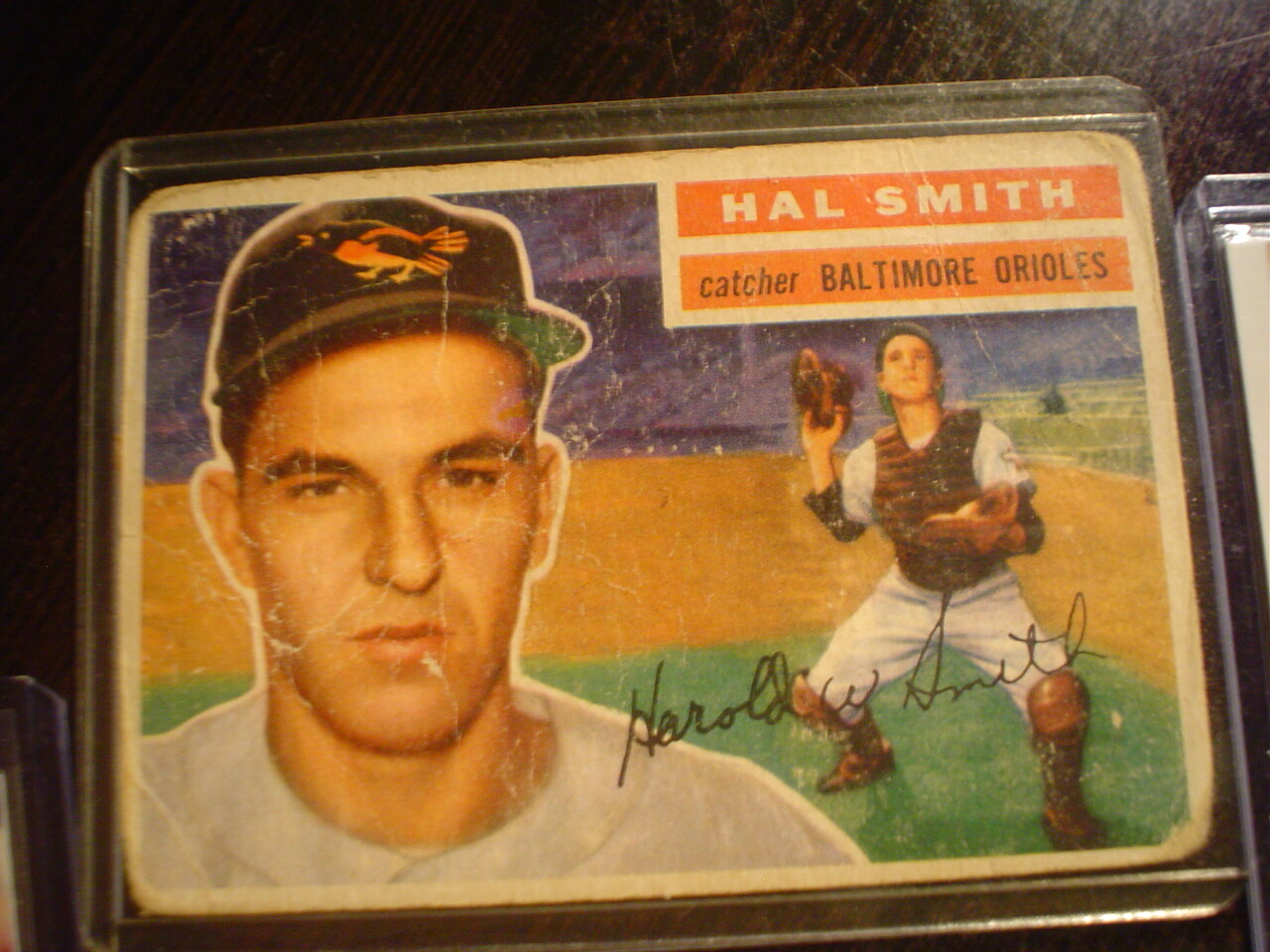 HAROLD 'HAL' SMITH ORIOLES 1956 TOPPS BASEBALL CARD#62 | eBay
