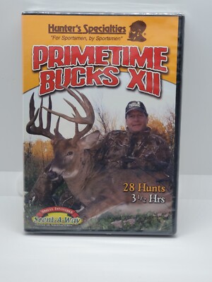 HUNTERS SPECIALTIES PRIMETIME BUCKS XII (12) DVD NEW | eBay
