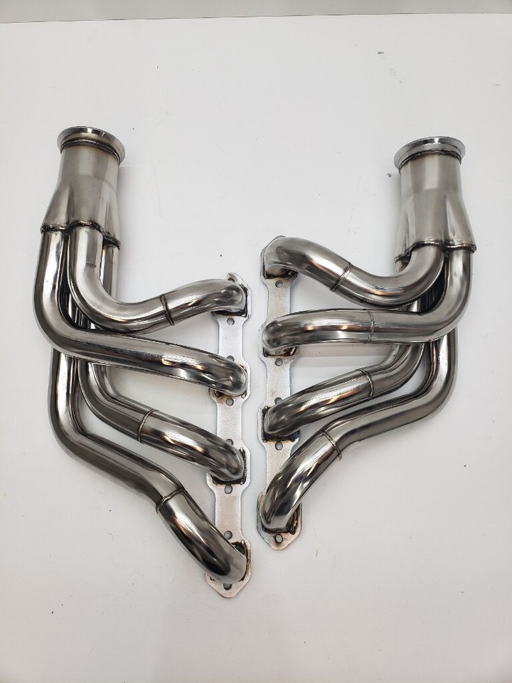 FOR Cadillac Big Block 425 472 500 Twin Turbo Manifolds Headers KIT | eBay