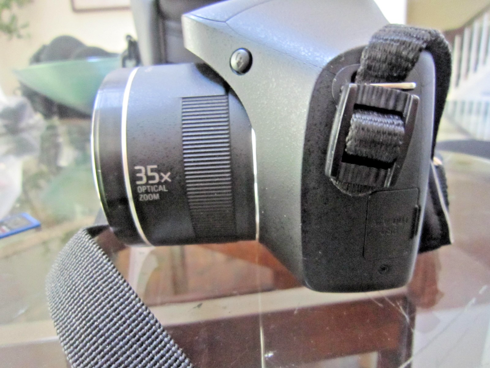 SONY DSC-H300 DIGITAL CAMERA 20 MEGAPIXEL 35X ZOOM TESTED W/CASE | eBay