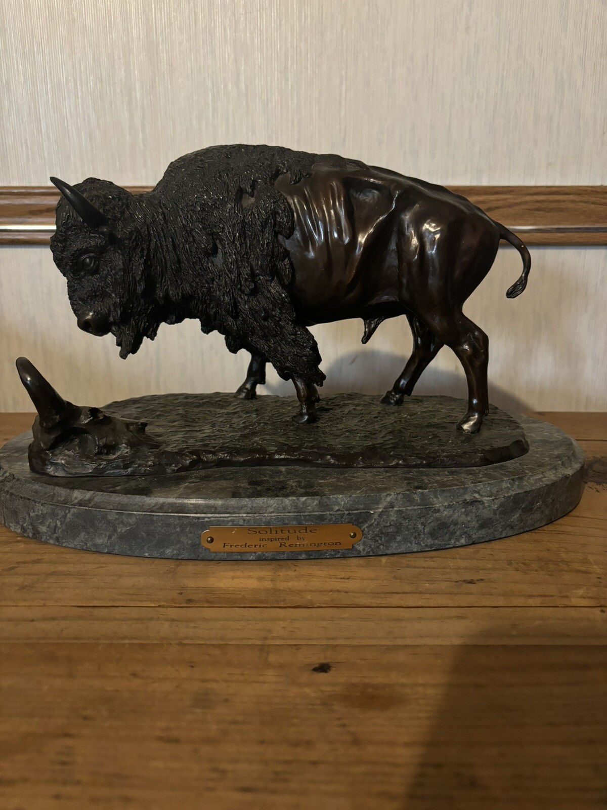 Bronze Statue ‘Solitude’ Inspired By Fredrick Remington | eBay