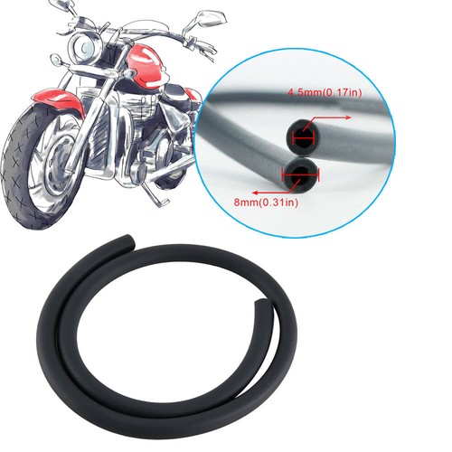 50cm Rubber Hose Fuel Line for Motorcycles Motorbike Bike Engine Gas ...