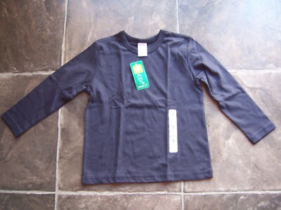 BNWT Boy's Target Navy Cotton Knit Long Sleeve Top Size 3 | eBay
