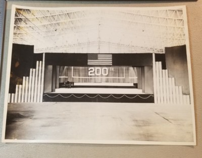 VINTAGE WW2 US MILITARY PHOTO 200TH STAGE FOR 200TH MISSION CELEBRATION ...