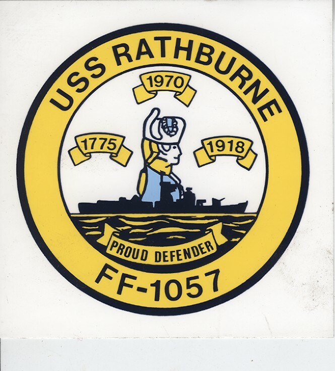USS RATHBURNE FF 1057 Decal Sticker US Navy | eBay