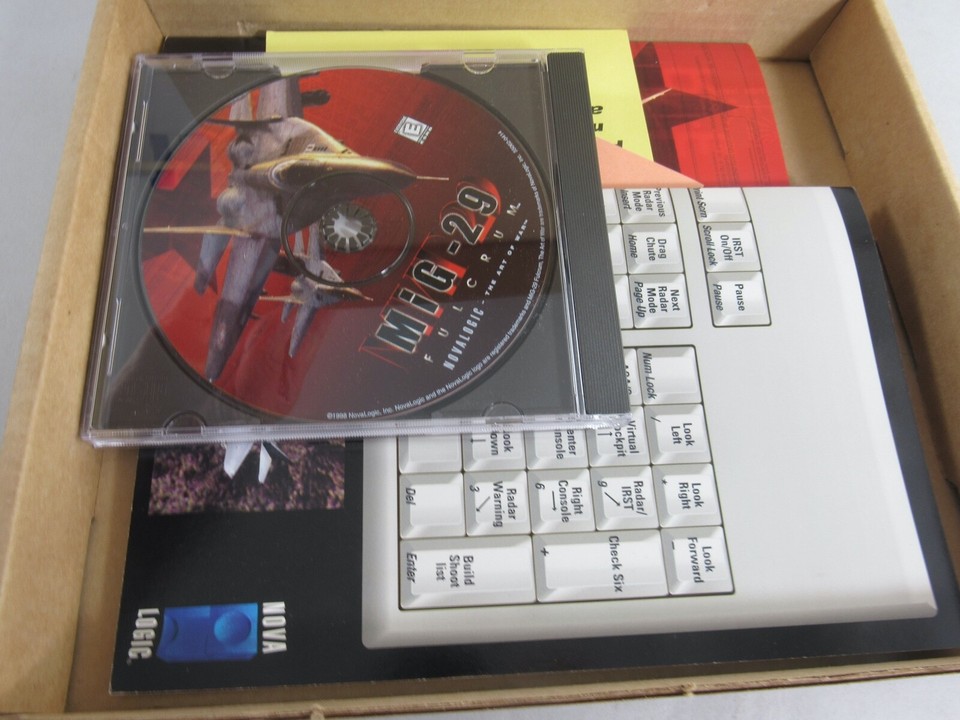 Novalogic Mig-29 Fulcrum Flight Simulator (PC 1998, CD-ROM) | eBay