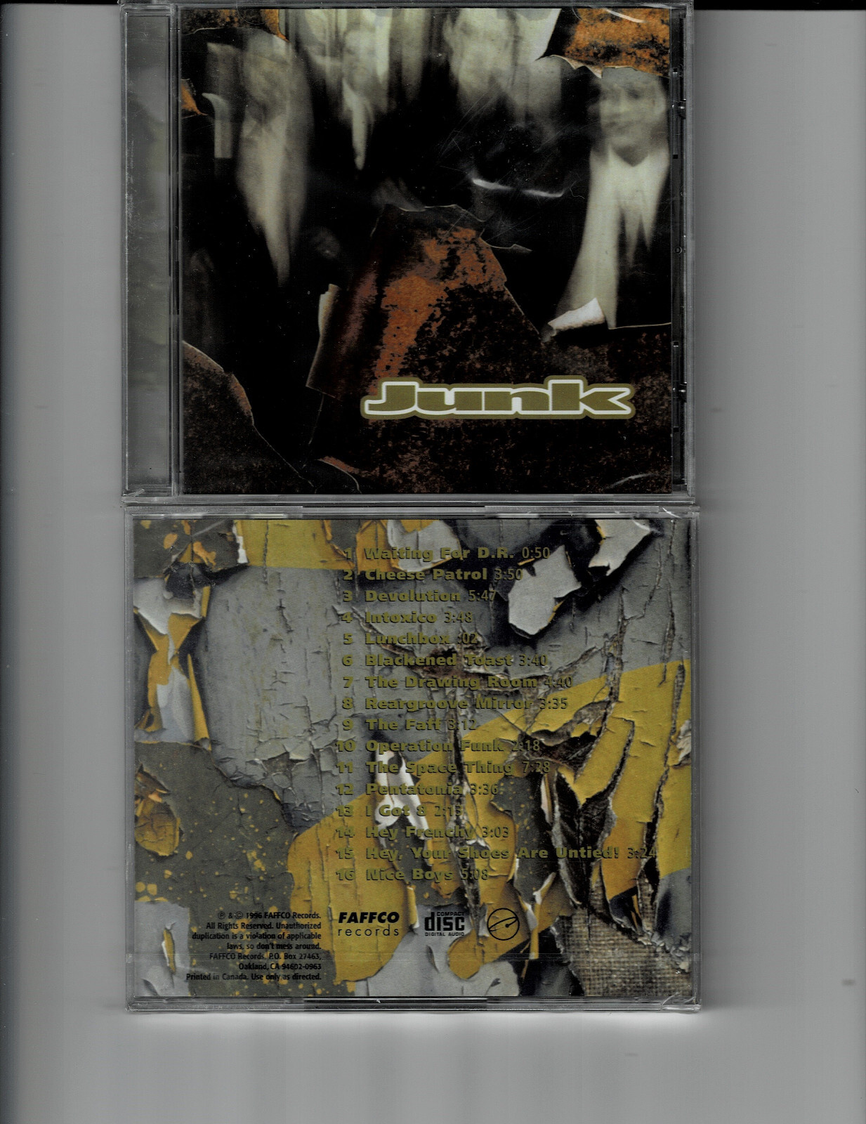 JUNK - KISS MY ACID JAZZ (CD 1996) SEALED **16 TRACKS** | eBay