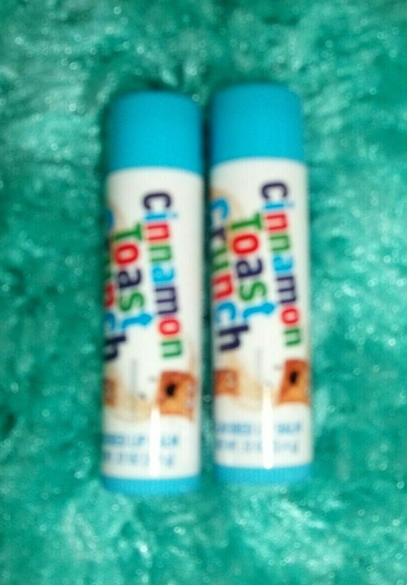 2 Breakfast Cereal LIP BALM 9 Flavors ! Boo Berry Cookie Crisp Trix ...