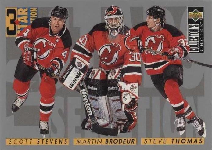 1996-97 Upper Deck Collector's Choice - 3 Star Selection Martin Brodeur ...
