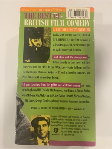 Best of British Film Comedy - Boxed Set (VHS, 1997) for sale online | eBay