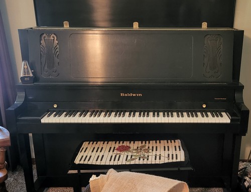Baldwin Model 6000 Black Concert Vertical Upright Piano | eBay