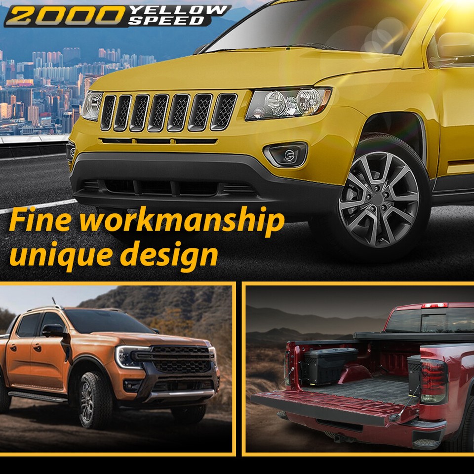 7PCS Chrome Grille Trim Molding Insert Fit For Jeep Compass 2011-2017 ...