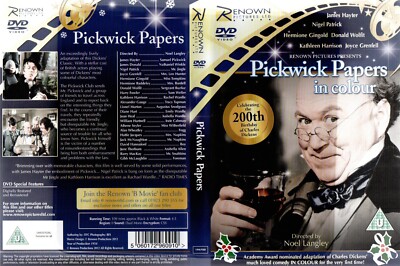 The Pickwick Papers DVD 1954 / remastered 2012) - In colour, fully ...