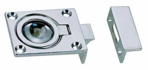 Perko Chrome Plated Zinc Alloy Flush Ring Catch 2-1/4" x 1-3/8 ...