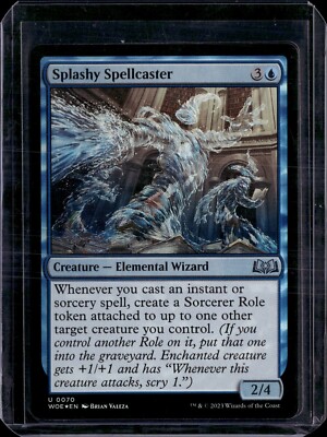 Splashy Spellcaster 70 Foil NM-Mint MTG Magic The Gathering | eBay
