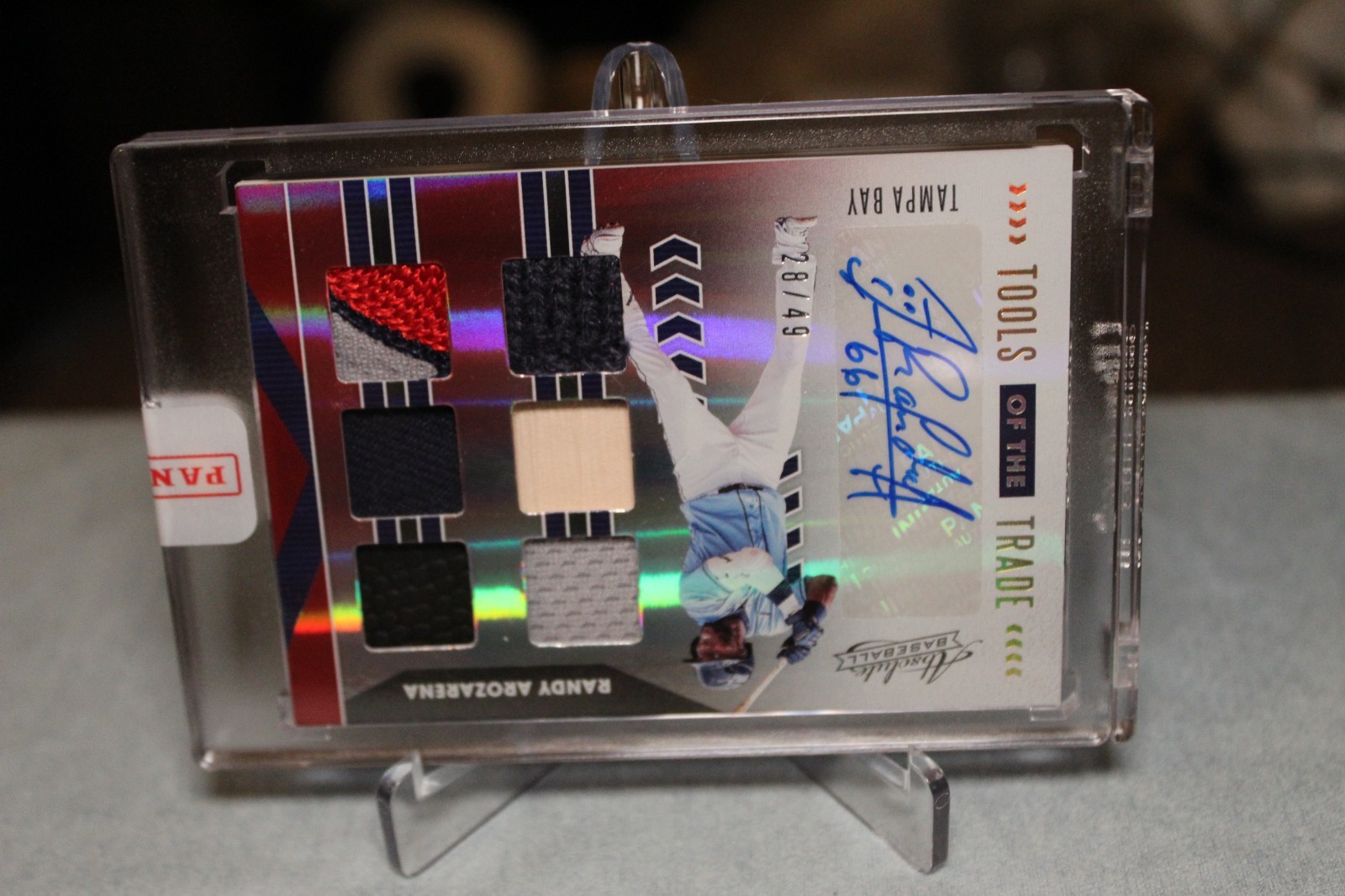 2020 Panini Absolute RANDY AROZARENA Tools of the Trade Uncirculated ...