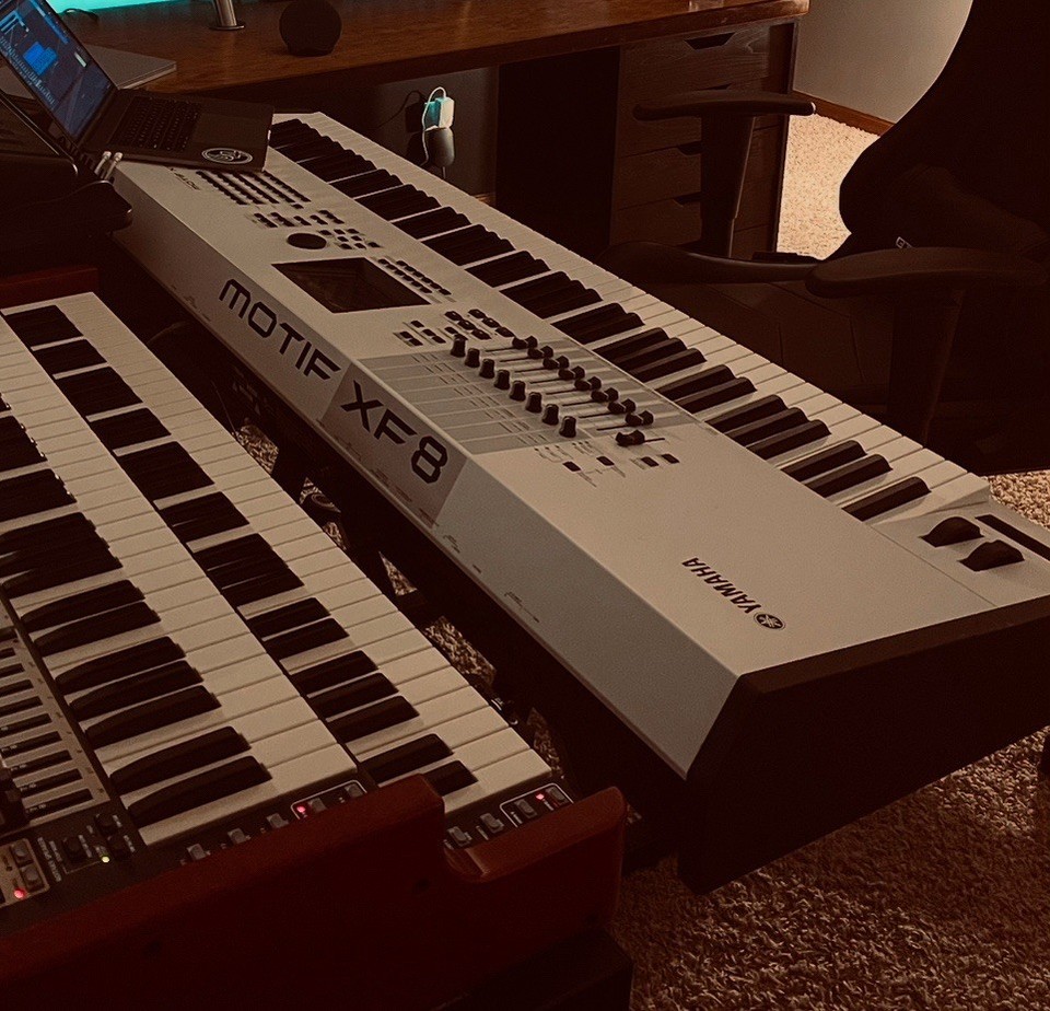 Yamaha Motif XF8 (white) + Case | eBay