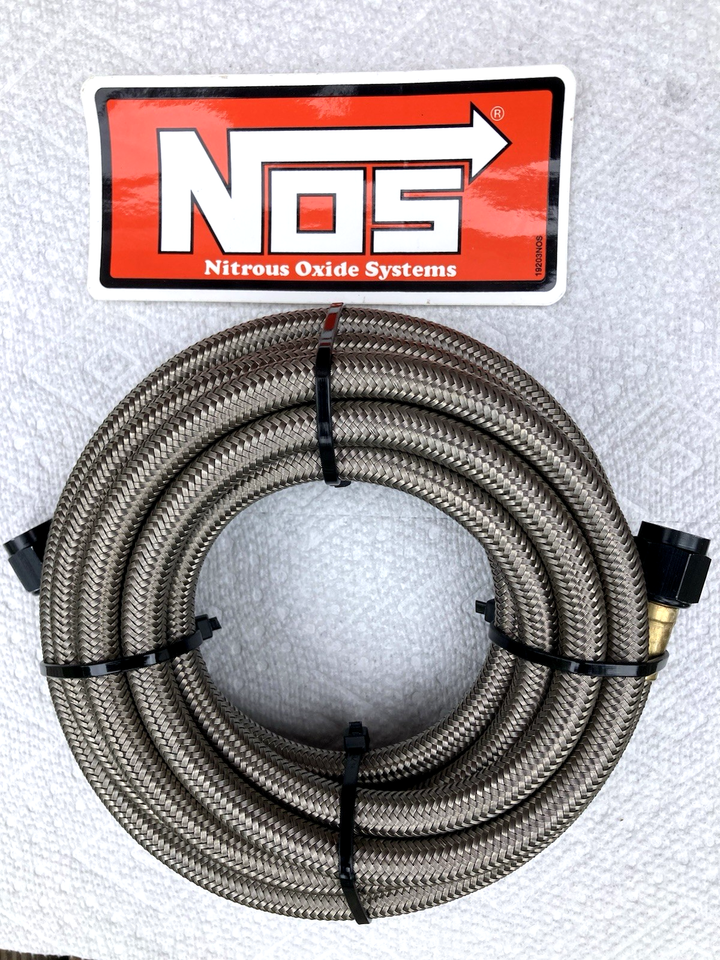 NOS 16FT 6AN NITROUS LINE/HOSE BLACK BIGSHOT | eBay