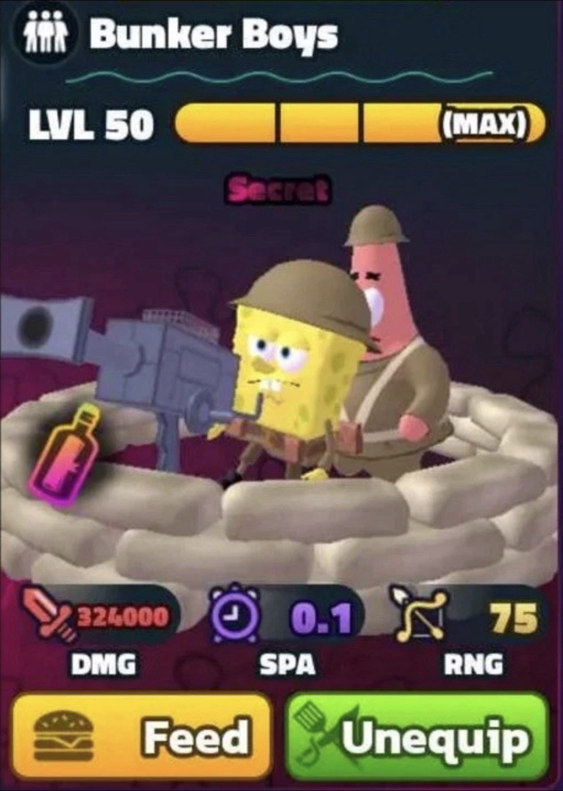 SPONGEBOB TOWER DEFENSE | SBTD | SECRET FORMULA BUNKER BOYS ROBLOX ...