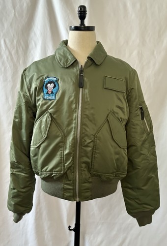 Knox armory small CWU/45P flight jacket customized with 48th guns joker ...