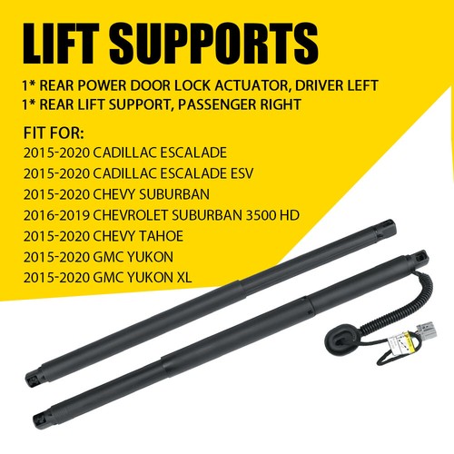 2x For 2015-2018 Chevy Suburban Rear Trunk Tailgate Lift Gate Shock ...