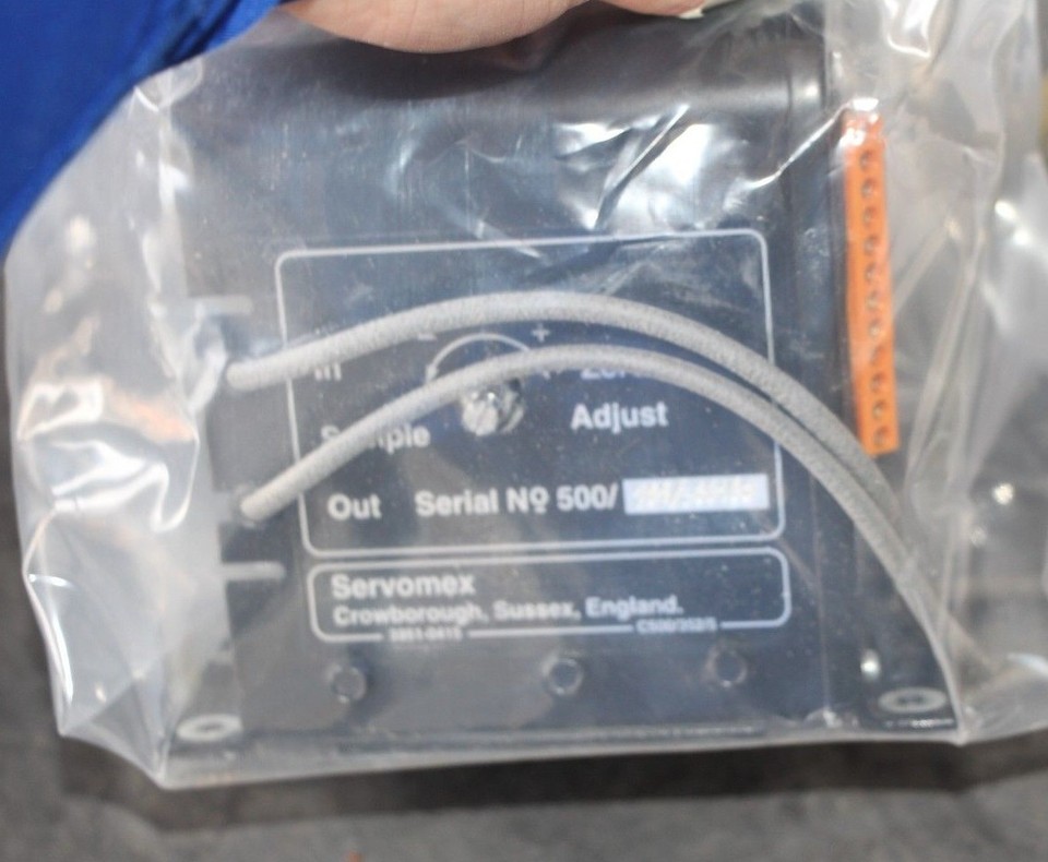 Servomex Basic O2 Oxygen Analyzer 500A Fire Protection - NOS- RDS | eBay