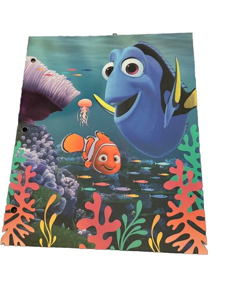 Disney Pixar Finding Dory Back To 2 Pocket Portfolio Folder Set Of 2 ...