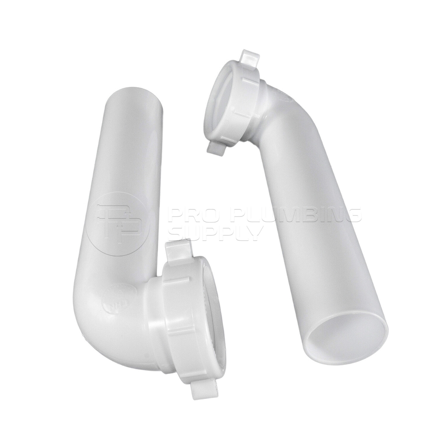 Flexcraft 1-1/2" in Plastic Center Outlet Continous Waste Tubular Drain ...