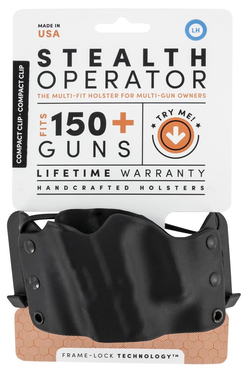 Stealth Operator Compact Clip OWB Right Hand Holster Fits Over 150 P ...