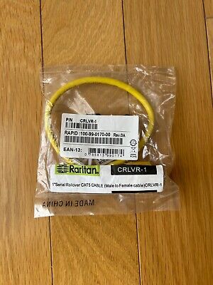 Raritan 1' Serial Rollover Cat5 Adapter Cable CRLVR-1 | eBay