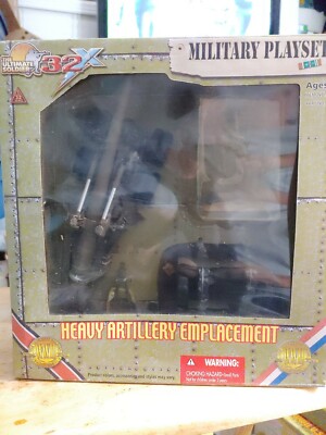 The Ultimate Soldier 1:32 Scale Heavy Artillery Emplacement WWll Play ...