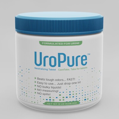 UroPure Tablets: Professional Human Urine Smell Remover Odor Eliminator ...