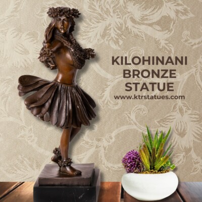 Kim Taylor Reece Bronze Statue Kilohinani “Heavenly Gaze”, KTR artwork ...