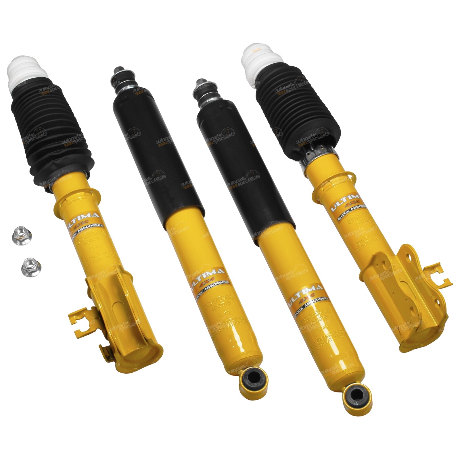 4 Front Rear Strut Shock Absorbers for Grand Vitara 98~8/03 SQ416 SQ420 ...