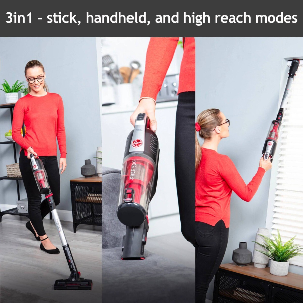 Hoover HF522STH 22v Cordless Upright Stick Vacuum Cleaner Anti-Twist ...