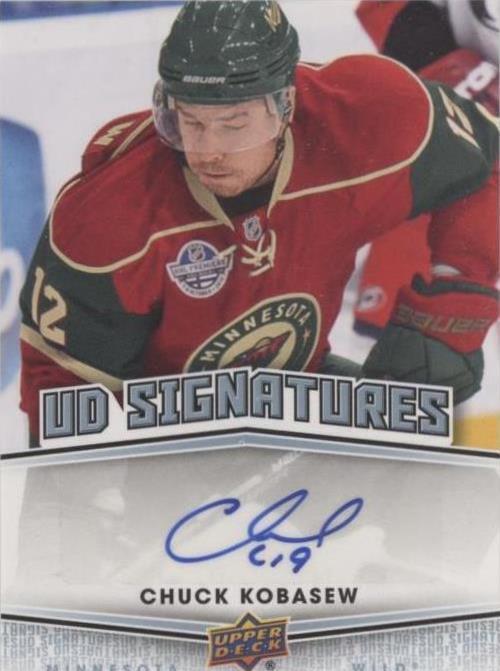 2010-11 Upper Deck - Ud Signatures Chuck Kobasew #UDS-CK (AU) for sale ...