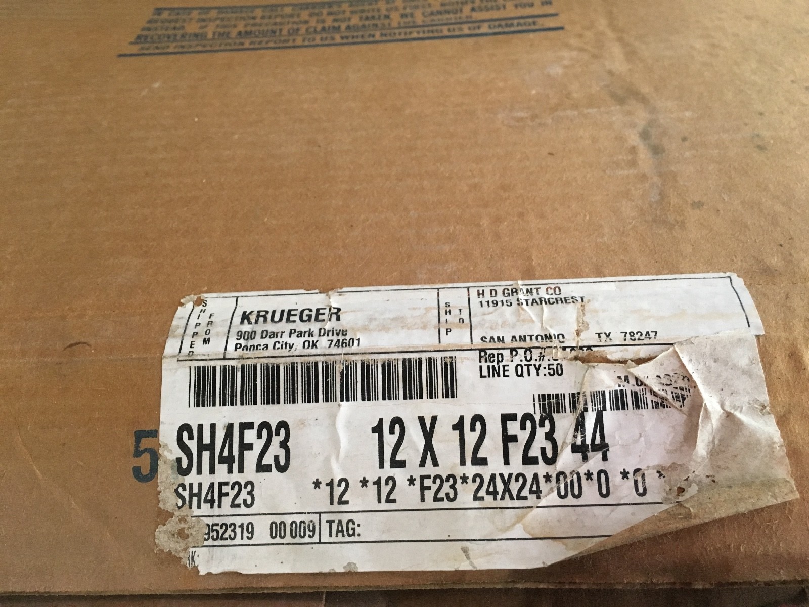 Krueger SH 4 Cone Frame 23 Ceiling Diffuser 12x12 Duct 24x24 | eBay