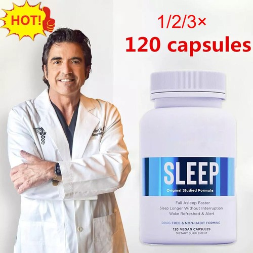 120 Capsules Relaxium Sleep -Helps Relax and Promote Natural Sleep ...