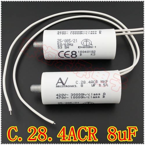 1pc new AV Arcotronics 8uF C.28.4ACR MKP capacitor #fg | eBay